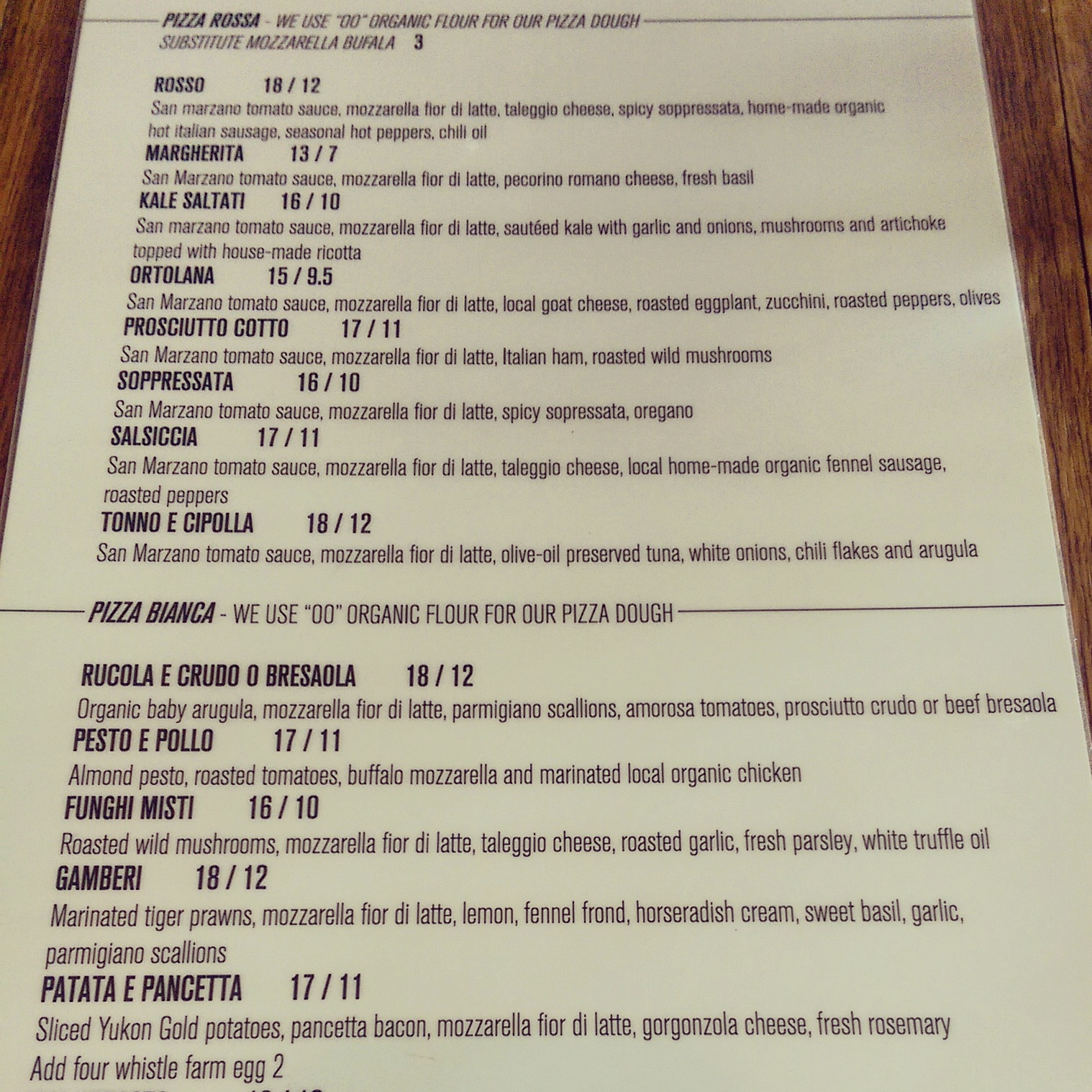 Edmonton Restaurant Review: Rosso Pizzeria | Fa(shion).Fi(lm).Fo(od ...